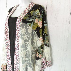 Umgee | Tops | Gigio By Umgee Duster Kimono Floral Lace Boho | Poshmark